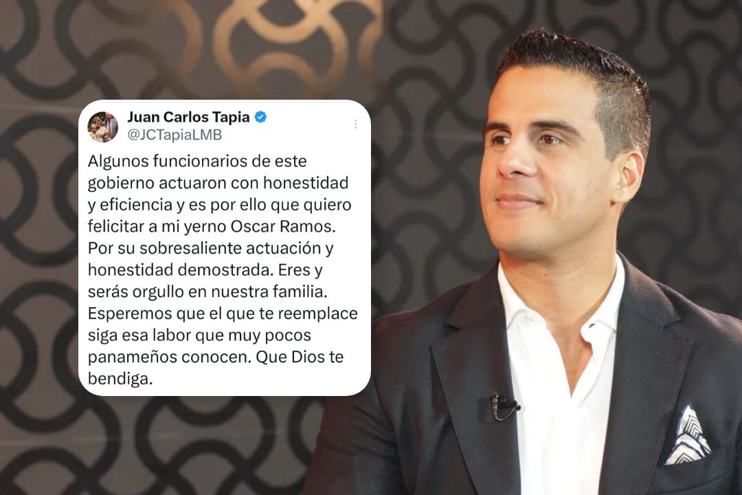 Honor A Quien Honor Merece, Juan Carlos Tapia Felicita A Su Yerno | Panamá Noticias Network