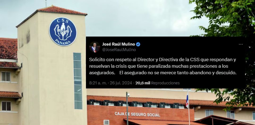 Crisis Del Sistema Informático De La CSS: Presidente Mulino Exige ...