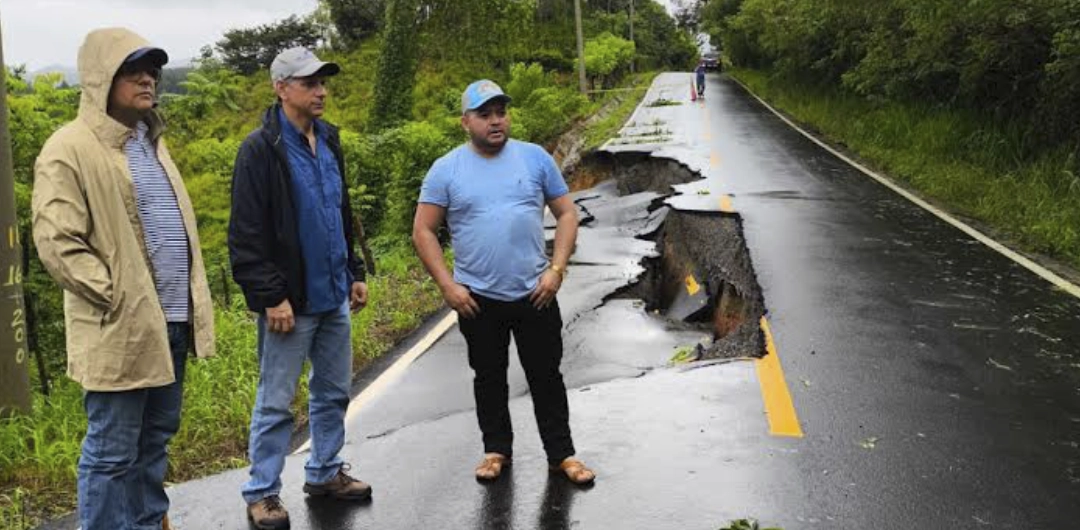 Inspeccionan Daños En La Vía Ocú - Las Minas | Panamá Noticias Network