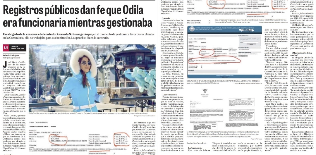 Periodista Rolando Rodríguez, Desmiente A Los Abogados De Odila Castillo