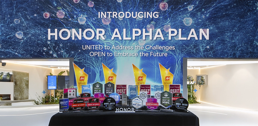 HONOR Impresiona En El MWC 2025 Con El HONOR ALPHA PLAN