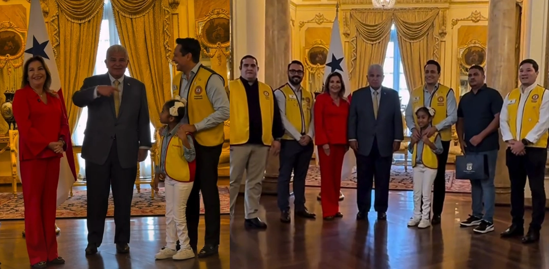 Mulino Y La Primera Dama Reciben A Elizabeth, La Niña Símbolo Que ...